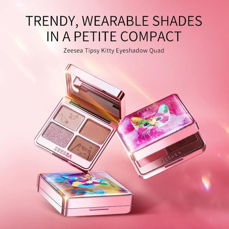 Buy ZEESEA - COLORFUL ANIMAL FOUR-COLOR EYESHADOW X02 in Bulk ...