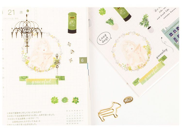 Cute Essentials Printed Stickers | YesStyle