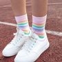Rivara - Set: Rainbow Socks | YesStyle