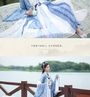 Nuwa - Hanfu Set: Light Jacket + Long-Sleeve Top + Maxi Skirt + Scarf ...