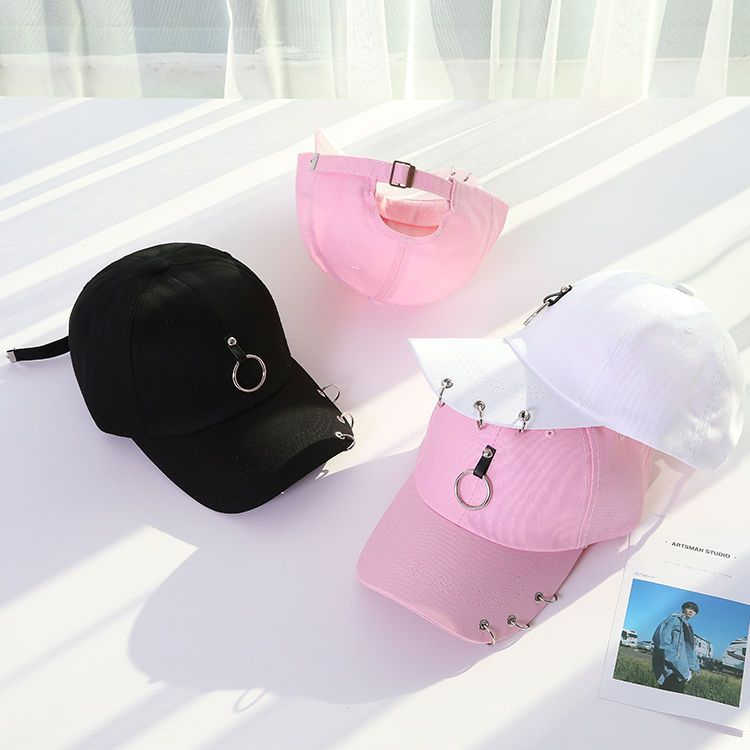 Skycap Ring Detail Baseball Cap | YesStyle