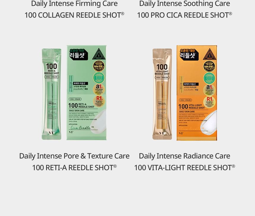 Buy VT - Reedle Shot 100 Stick Pouch in Bulk | AsianBeautyWholesale.com
