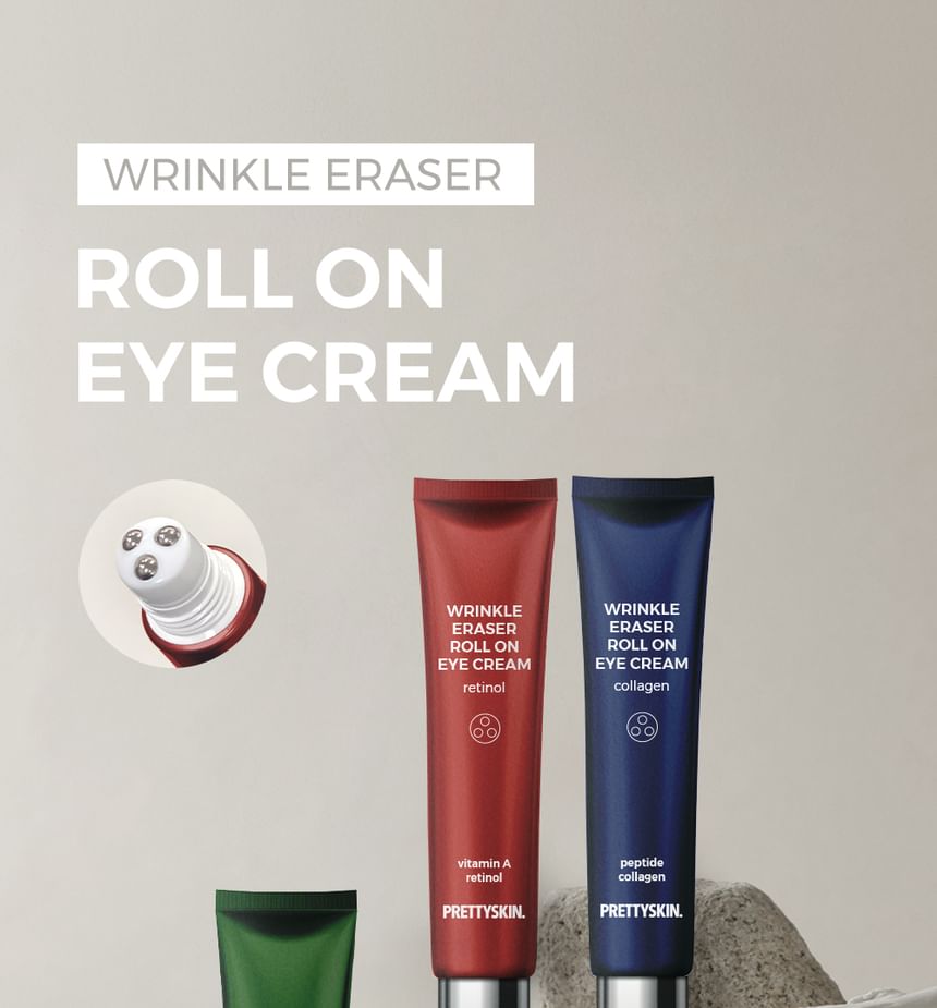 Buy Pretty skin - Wrinkle Eraser Roll On Eye Cream - 3 Types in Bulk ...