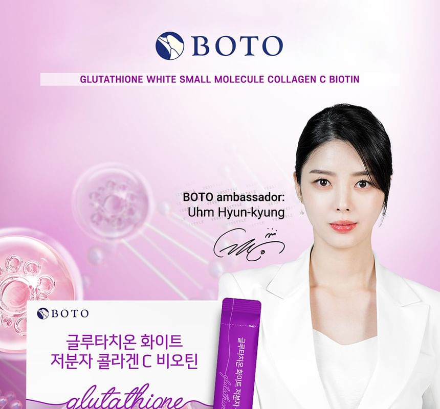 Buy BOTO - Glutathione White Small Molecule Collagen C Biotin (x60 ...
