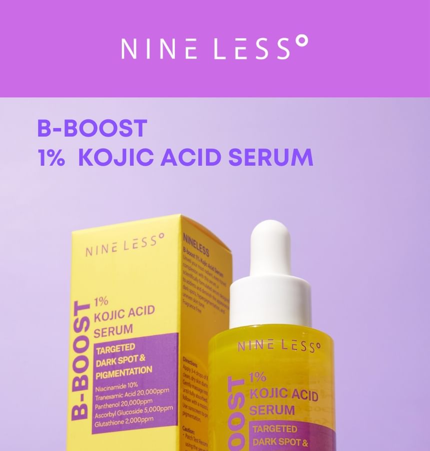 Buy NINELESS - B-Boost 1% Kojic Acid Serum (x100) (Bulk Box) in Bulk | AsianBeautyWholesale.com