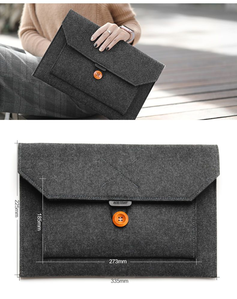 ACE COAT One Button Laptop Case | YesStyle
