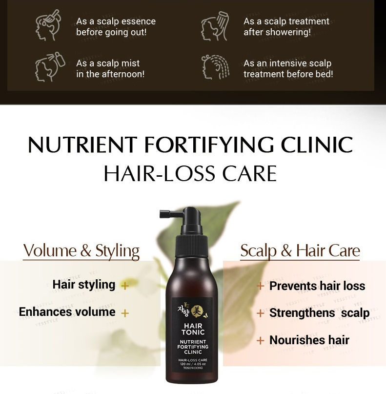 TOSOWOONG Nutrient Fortifying Clinic Hair-Loss Care Hair Tonic 120ml ...