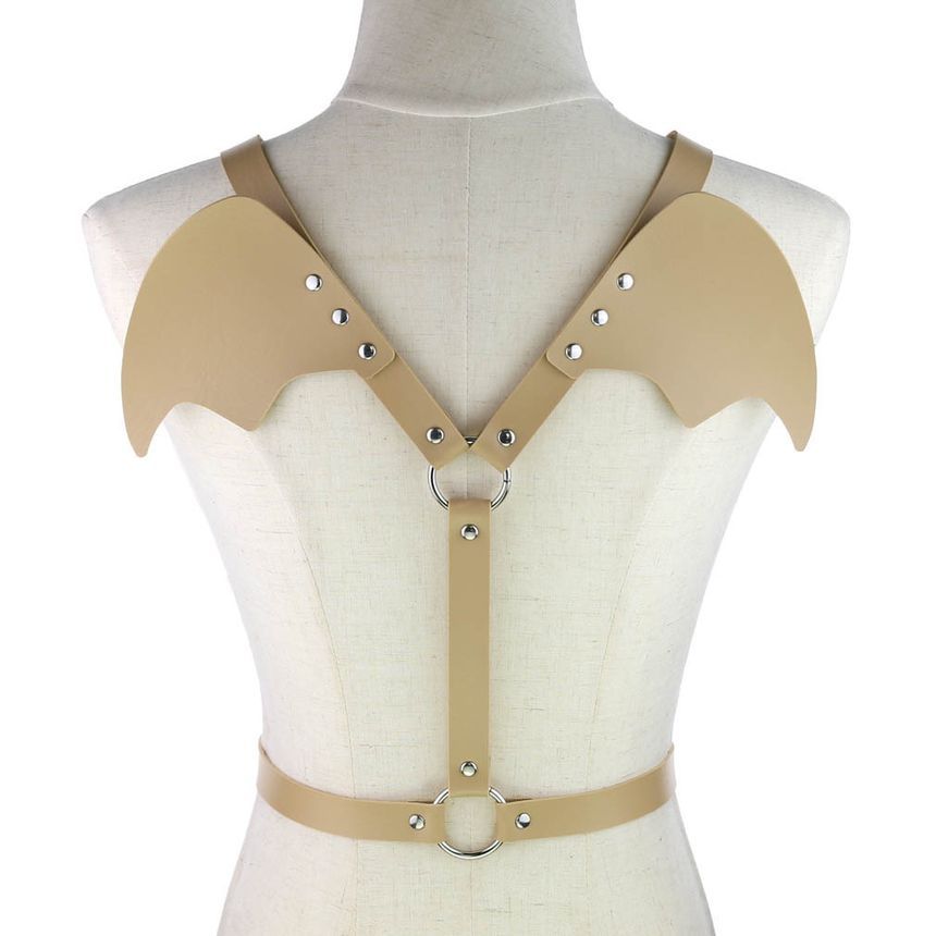 Sohma Faux Leather Bat Body Harness Belt | YesStyle