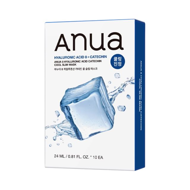Anua - Hyaluronic Acid 8 Catechin Cool Slim Mask Set | YesStyle