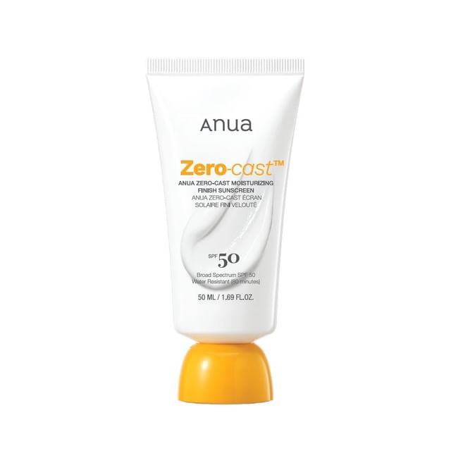 Anua - Zero-Cast Moisturizing Finish Sunscreen | YesStyle