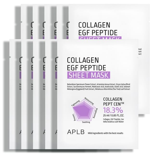 APLB - Collagen EGF Peptide Sheet Mask Set | YesStyle