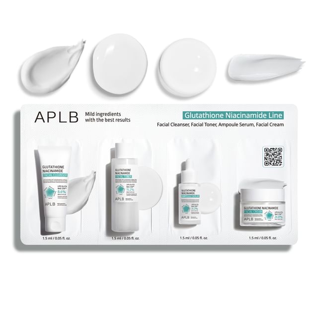 APLB - Glutathione Niacinamide Skin 4 Types Sachet Set | YesStyle