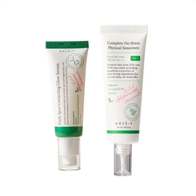 AXIS - Y - Bundle: AXIS-Y Dark Spot Correcting Glow Serum + Complete No ...
