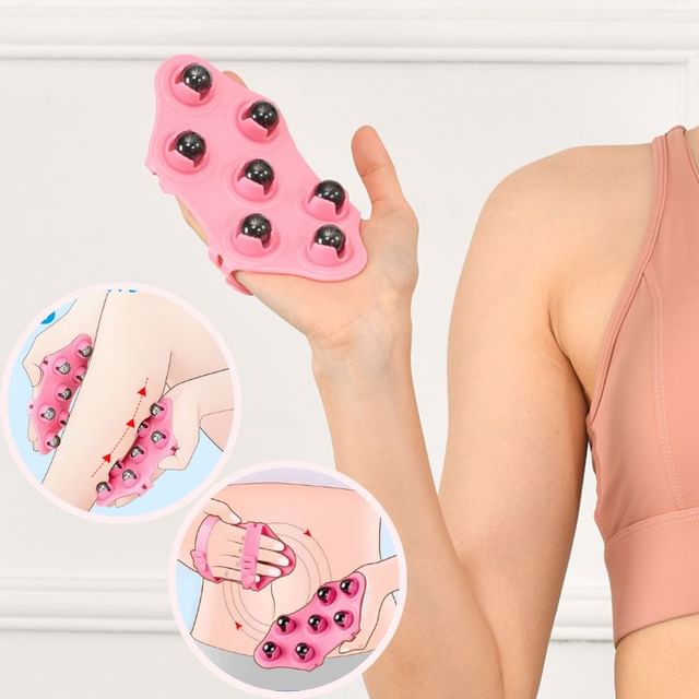 Beauty Artisan - Stainless Steel Bead / Magnetic Bead Rolling Massager ...