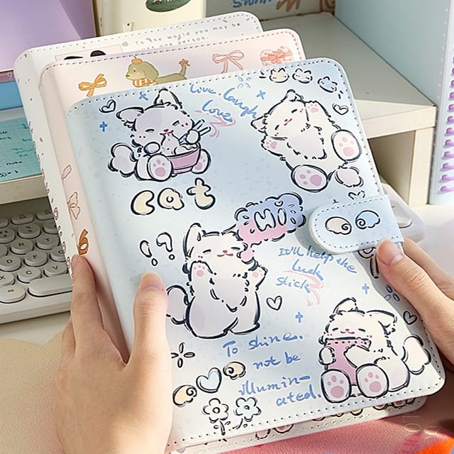 Class 302 - Print A5 Loose Leaf Notebook (Various Designs) | YesStyle