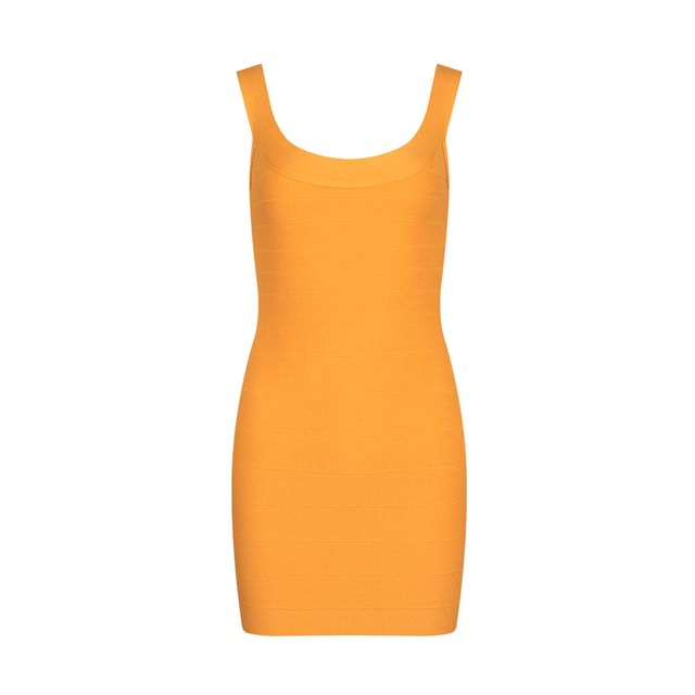 Colada - Sleeveelss Plain Mini Bodycon Dress | YesStyle