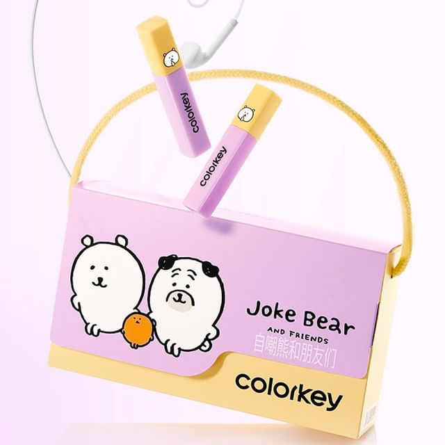 COLORKEY - Joke Bear And Friends Mini Soft Matte Water Tint Gift Set ...