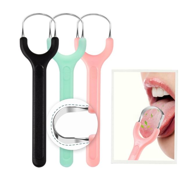 Coolkiss - Stainless Steel Tongue Scraper | YesStyle