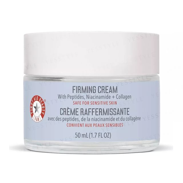 FIRST AID BEAUTY - Firming Cream With Peptides Niacinamide + Collagen ...
