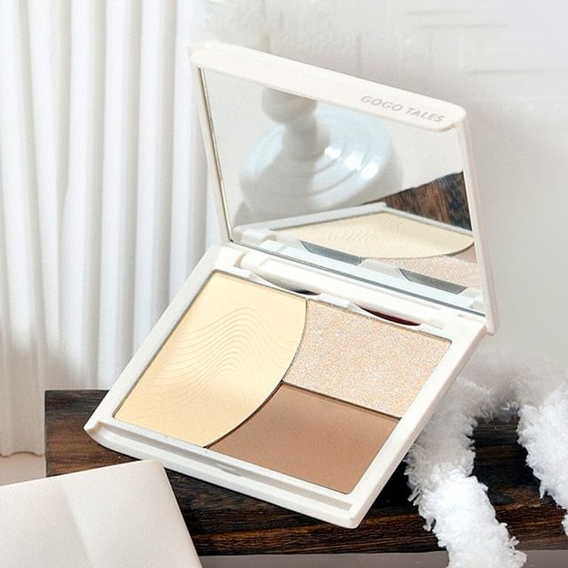 GOGO TALES - Shading Contour Palette - 3 Colors | YesStyle