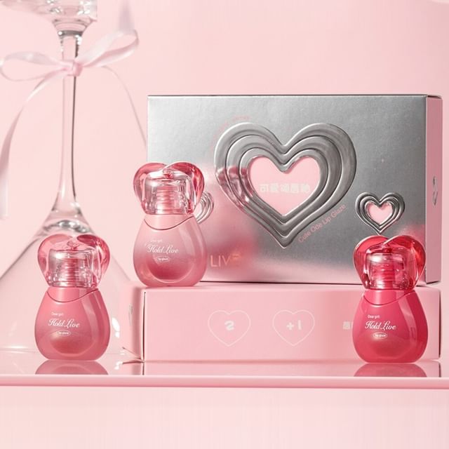 HOLD LIVE - Cute Ode Lip Gloss Gift Set - 2 Type | YesStyle