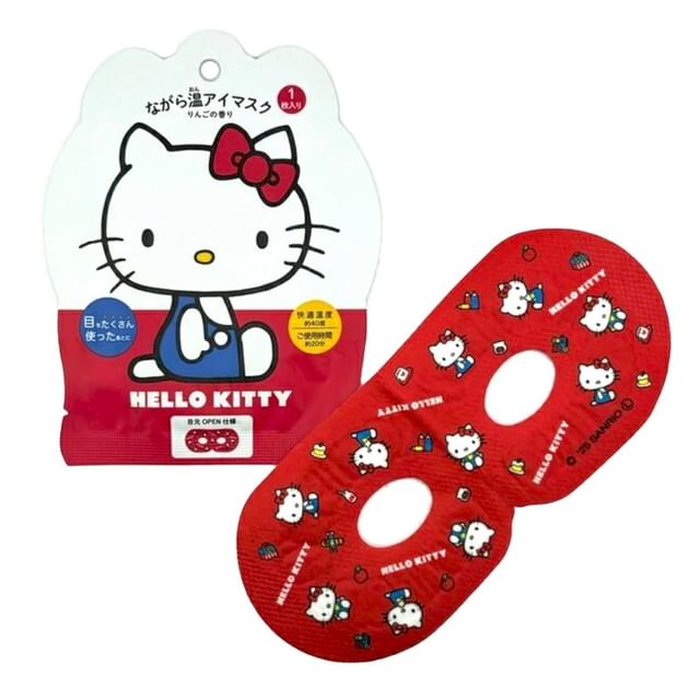 HONYARADOH - Sanrio Hello Kitty Warm Eye Mask | YesStyle