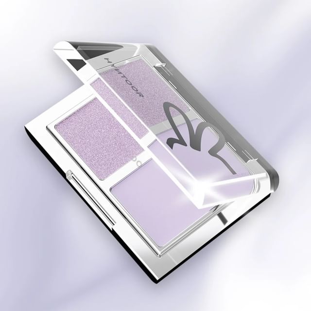 HYNTOOR - Cool Purple Two-Tone Eyeshadow Palette - 4 Types | YesStyle