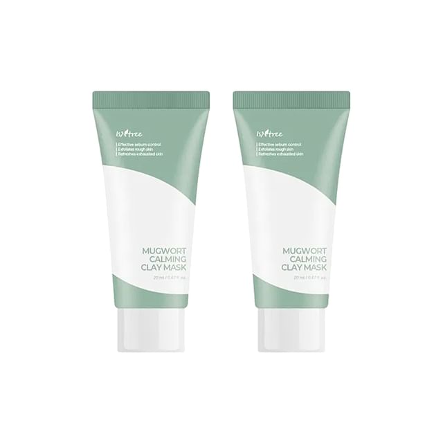 Isntree - Mugwort Calming Clay Mask Mini Bundle Set | YesStyle