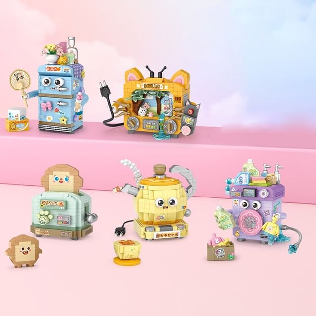 it happens - Home Appliance Cartoon DIY Building Block Toy (Various ...