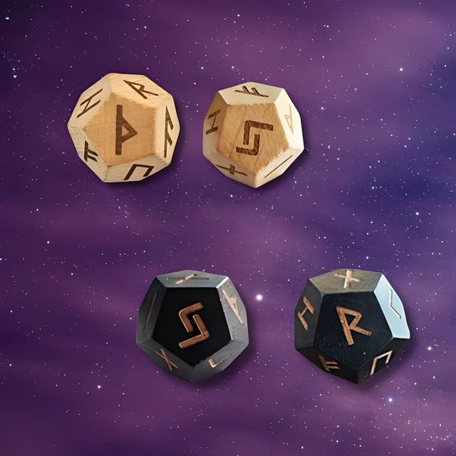 Jennie's Studio - Set of 2: Spiritual Divination Rune Dice (Various ...