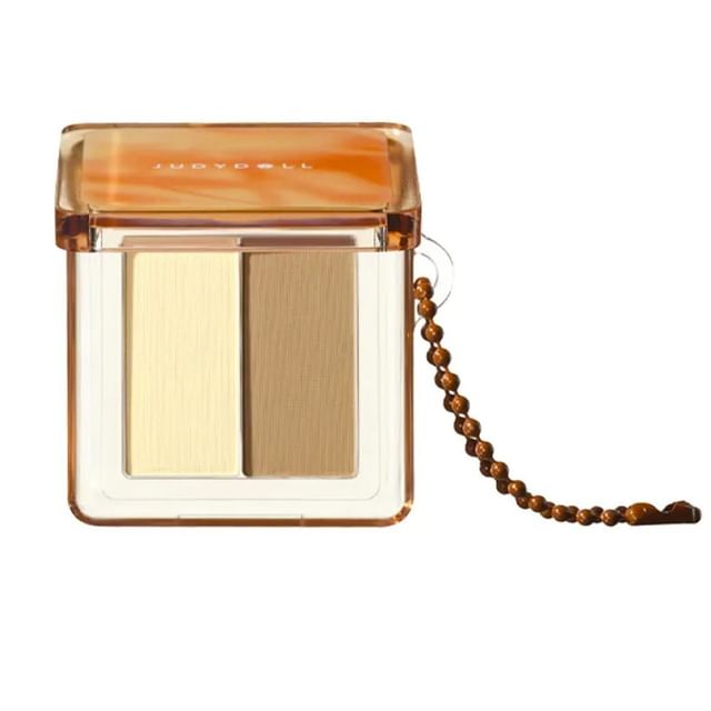 Judydoll - 2 IN 1 Highlighter Contour Mini Palette | YesStyle