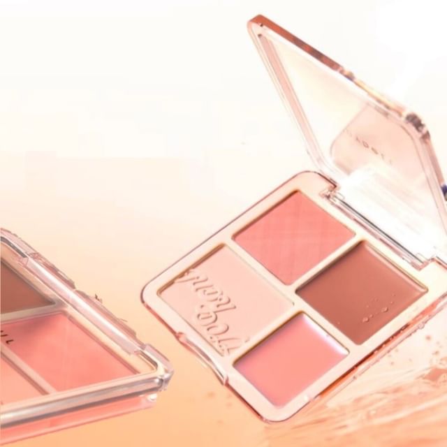 Judydoll - 4 Color Blush & Highlight Palette - 04 | YesStyle