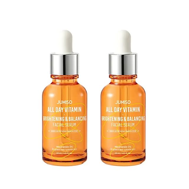 JUMISO - All Day Vitamin Brightening & Balancing Facial Serum Bundle ...