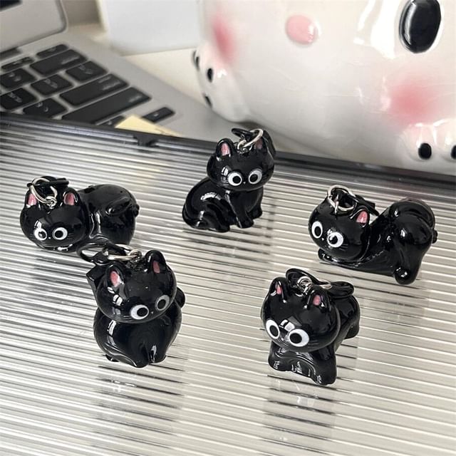 Klossi - Cat Resin Bag Charm Keyring (Various Designs) | YesStyle
