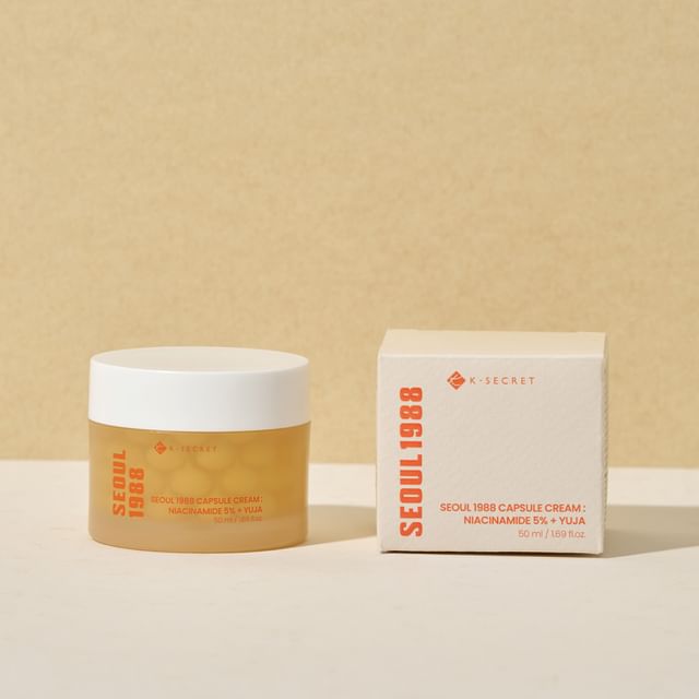 KSECRET - SEOUL 1988 Capsule Cream : Niacinamide 5% + Yuja | YesStyle