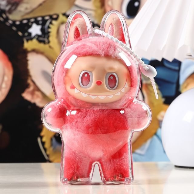Masoom - Clear Plastic labubu Display Case Bag Charm Keyring (Various ...