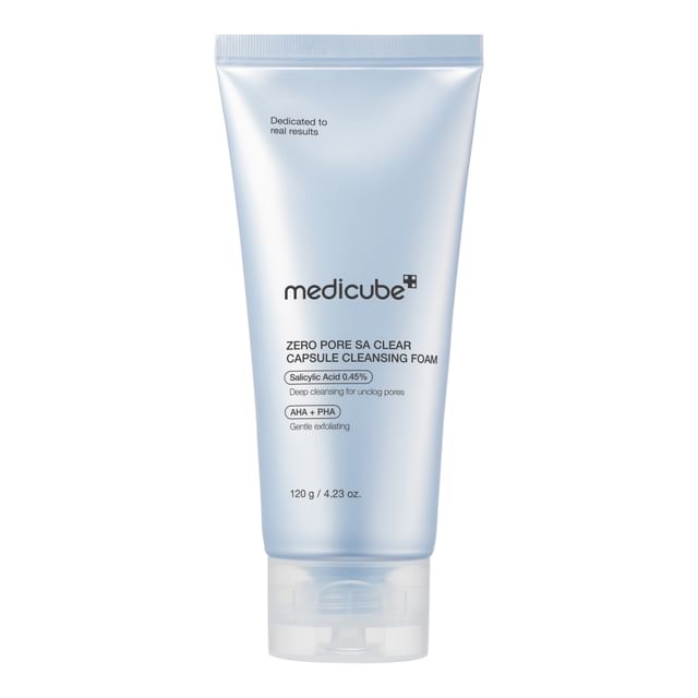 medicube - Zero Pore SA Clear Capsule Cleansing Foam | YesStyle