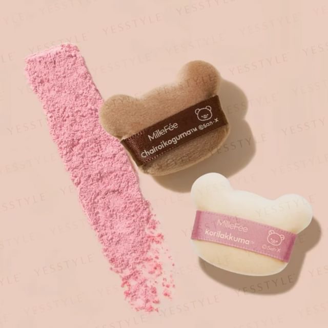 MilleFee - San-X Rilakkuma Korilakkuma & Chairoikoguma Puff | YesStyle