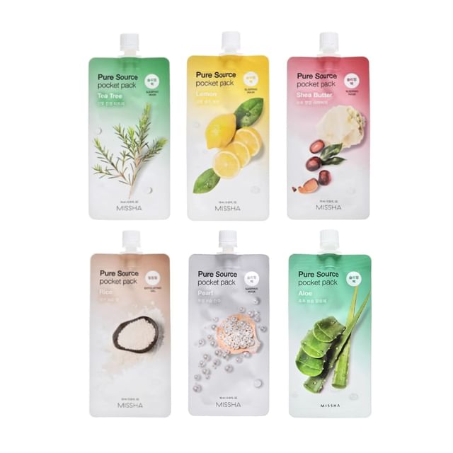 MISSHA - Pure Source Pocket Pack - 6 Types | YesStyle