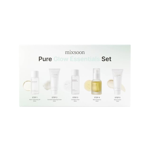 mixsoon - Pure Glow Essentials Set - Coffret soin éclat illuminateur ...