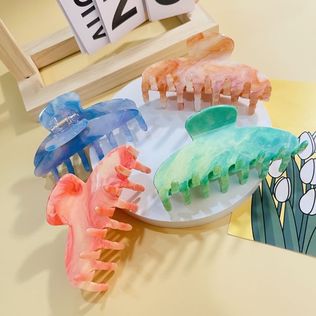 Muweordy - Marble Hair Claw | YesStyle