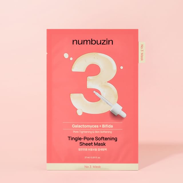 numbuzin - No. 3 Tingle-Pore Softening Sheet Mask | YesStyle