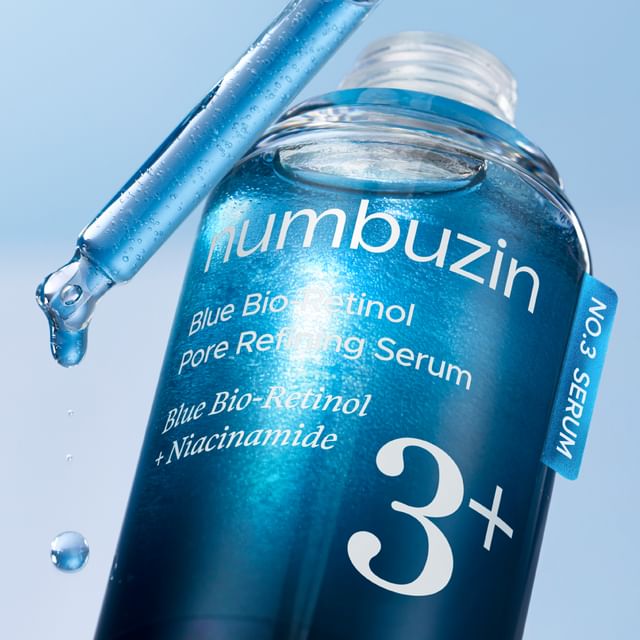 numbuzin - Sérum Anti Poros No.3 Blue Bio-Retinol Pore Refining Serum ...