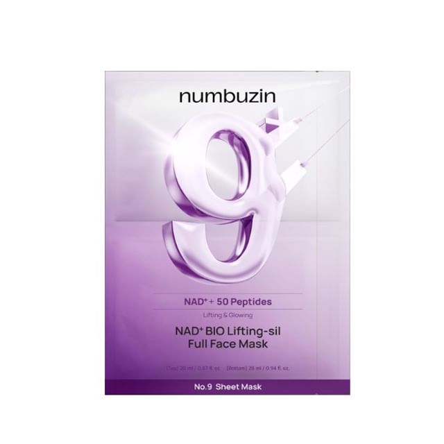 numbuzin - No.9 NAD Bio Lifting-sil Full Face Mask 1 sheet | YesStyle