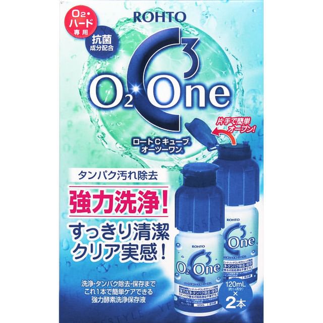 Rohto Mentholatum - C Cube O2 One Multi-Purpose Contact Lens Solution ...