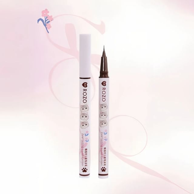 ROZO - Cat Print Fine Longwear Liquid Eyeliner - 5 Colors | YesStyle