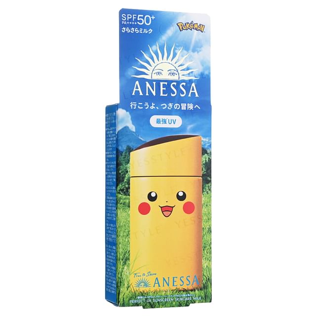 Shiseido - Pokemon Pikachu Anessa Perfect UV Sunscreen Skincare Milk ...