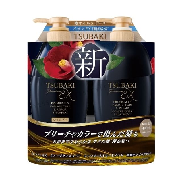Shiseido - Tsubaki Premium EX Damage Care & Repair Shampoo & Conditioner Set | YesStyle