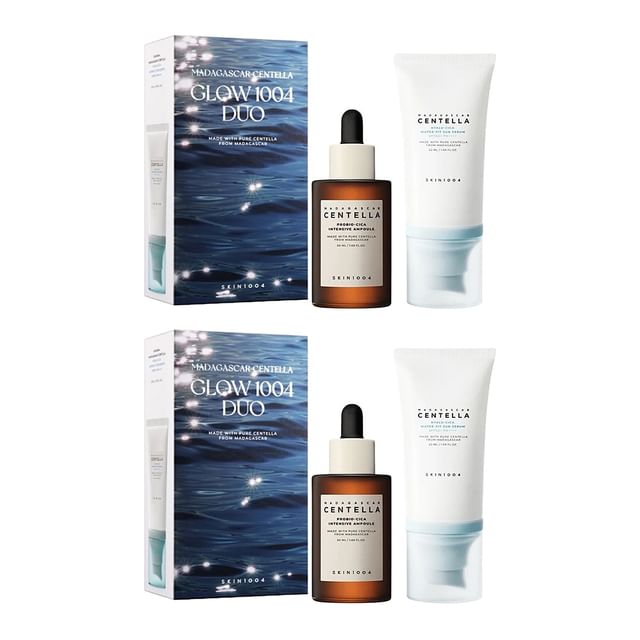 SKIN1004 - Madagascar Centella Glow 1004 Duo Set Bundle Set | YesStyle