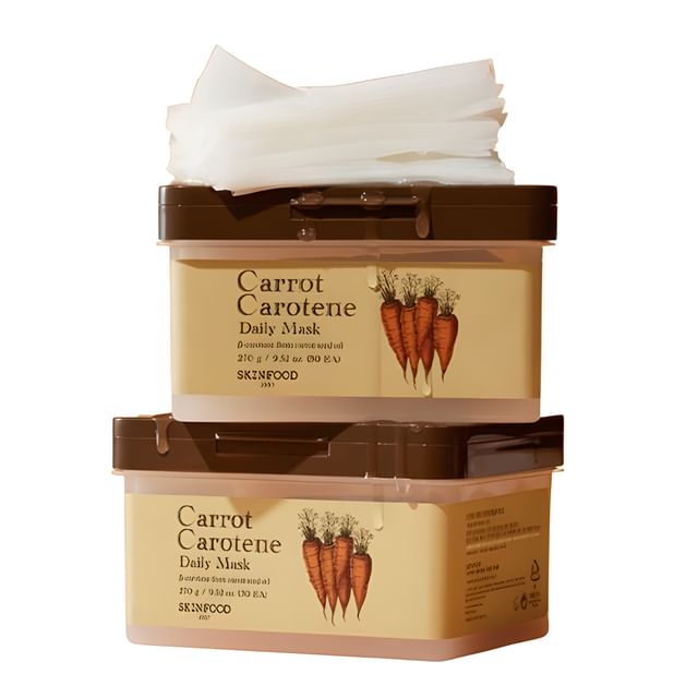 SKINFOOD - Carrot Carotene Daily Mask - Masque quotidien | YesStyle